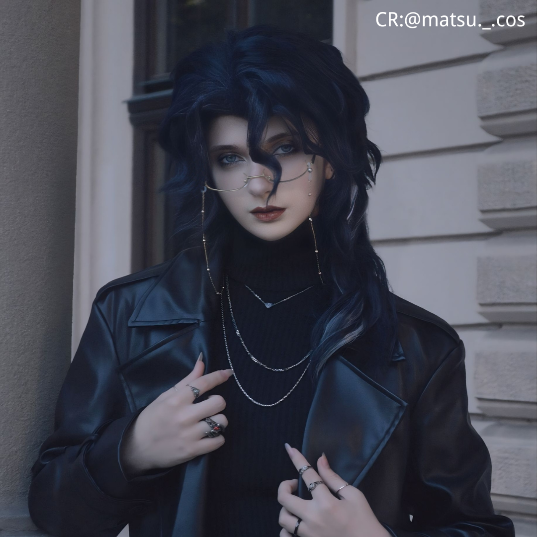 Genshin Impact Fatui Regrator Pantalone Cosplay Wigs – lemailwig