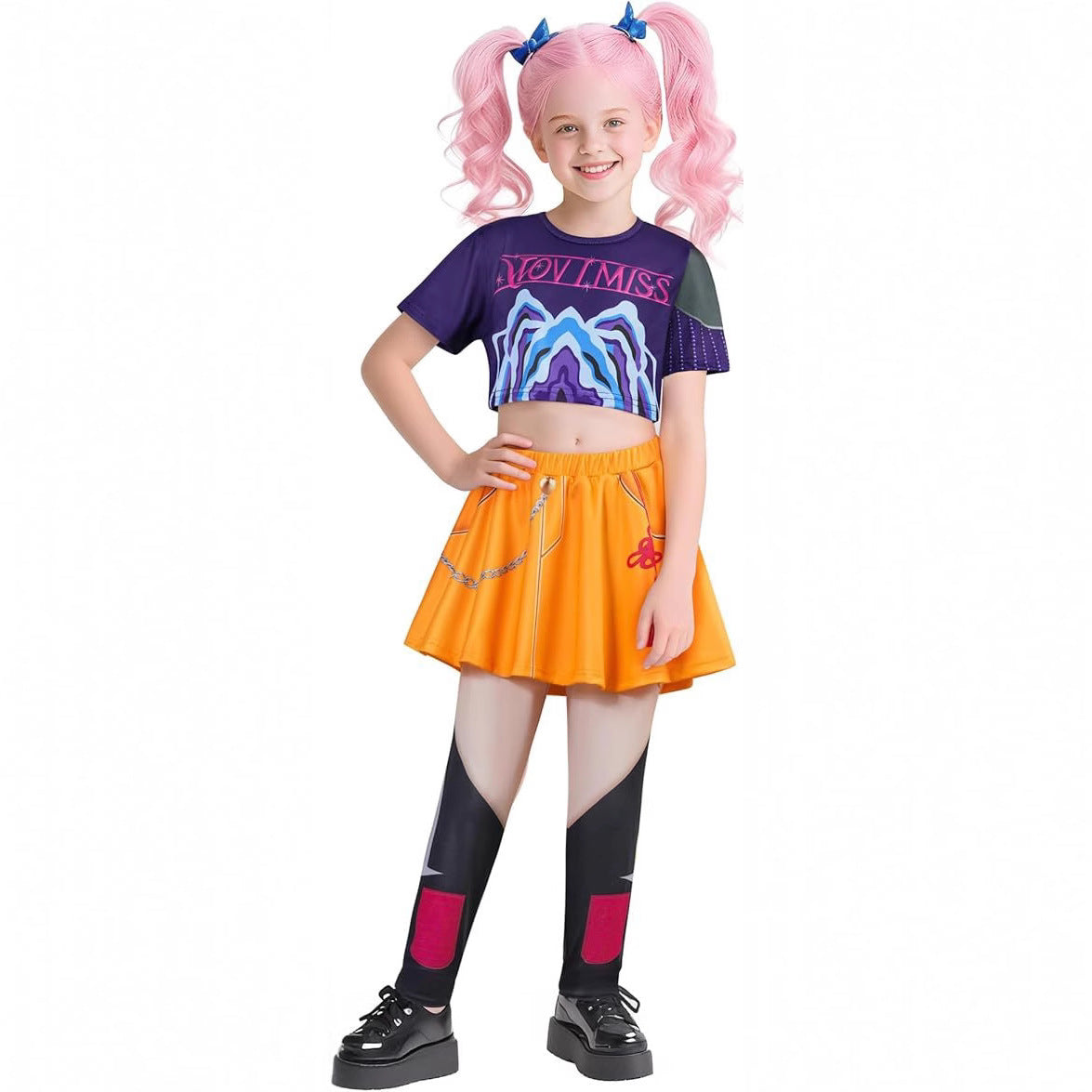 L-email Wig KPOP Demon Hunter MIRA Kids' Cosplay Costume – lemailwig