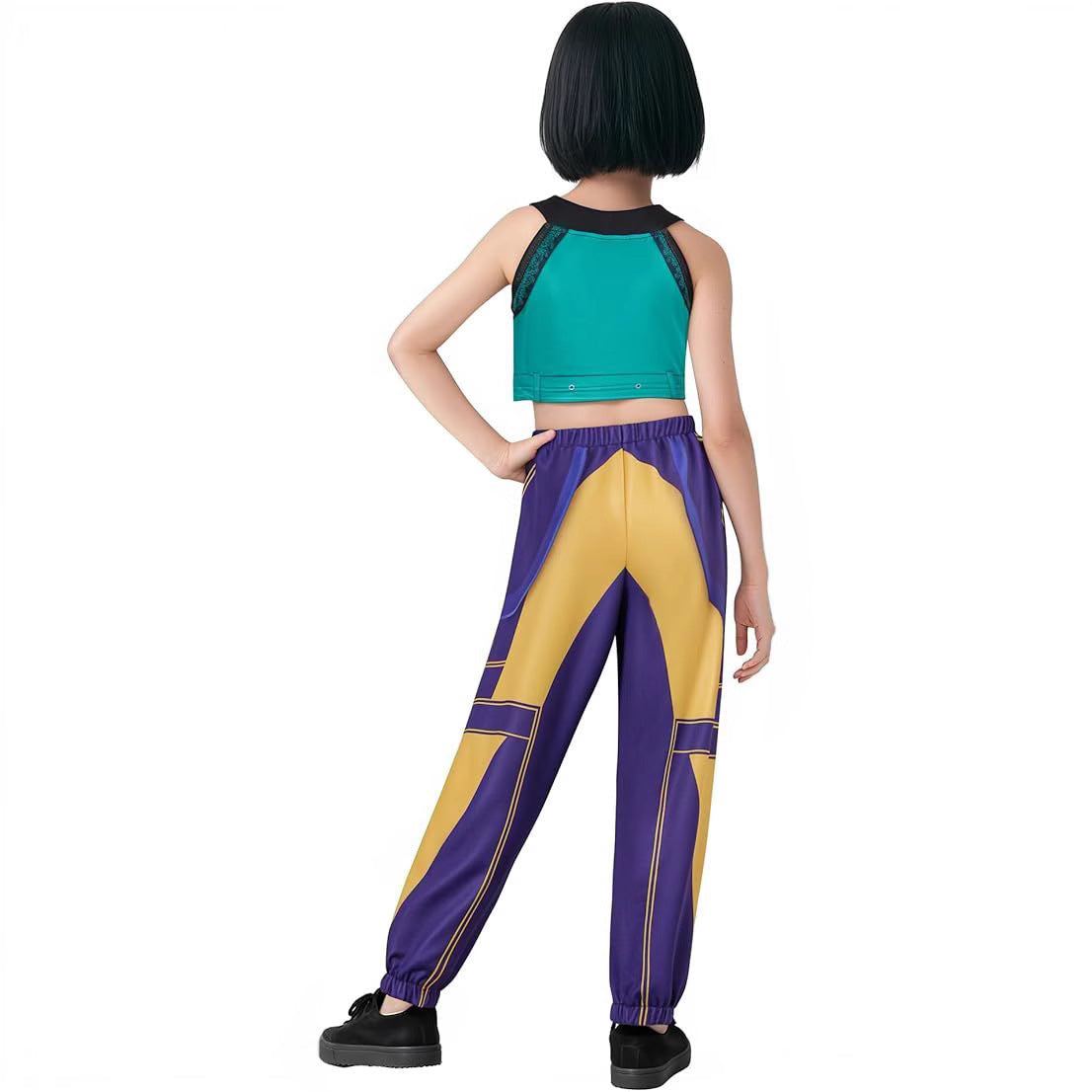 L-email Wig KPOP Demon Hunter ZOEY Kids' Cosplay Costume – lemailwig