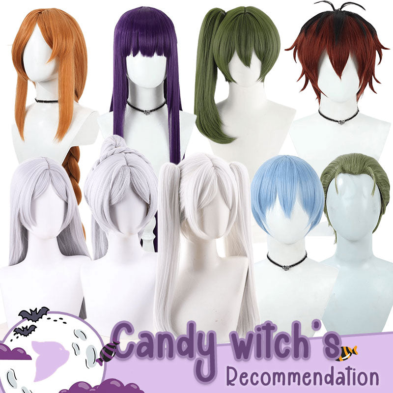 Frieren: Beyond Journey's End Fern Stark Himmel Cosplay Wigs – lemailwig