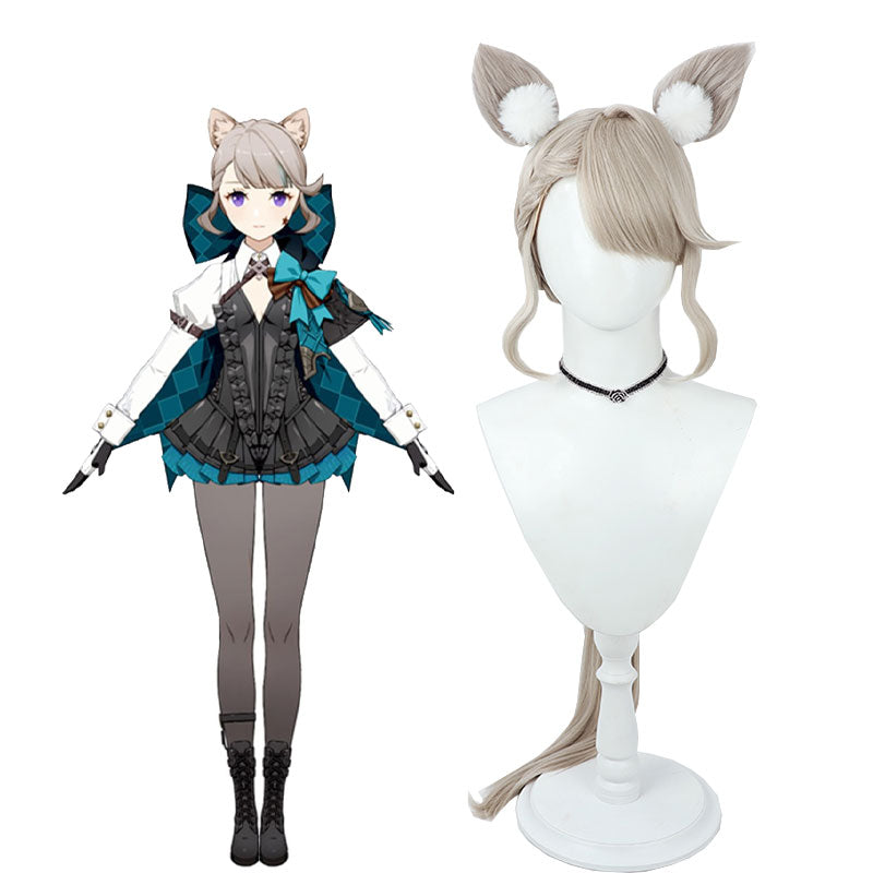 Genshin Impact Lynette Multi-Color Cosplay Wig – lemailwig