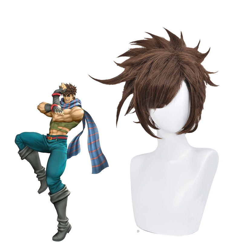 JOJO's Bizarre Adventure Part 2 Joseph Joestar Cosplay Wigs – lemailwig