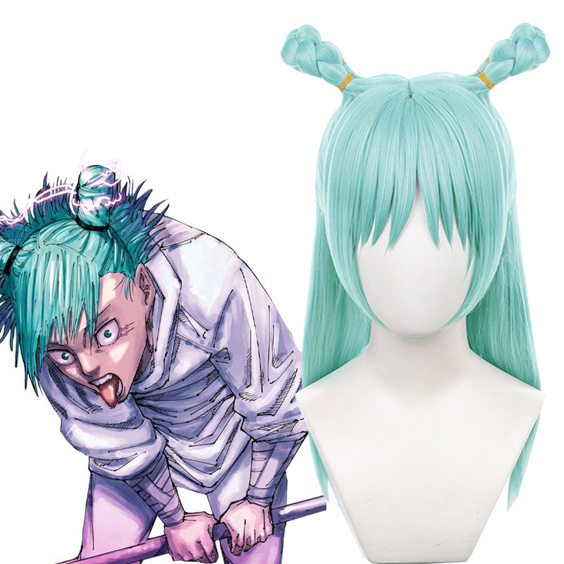Jujutsu Kaisen Hajime Kashimo Light Green Cosplay Wig – lemailwigs
