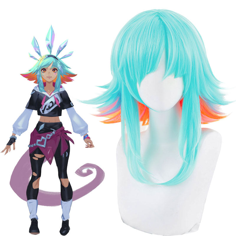 LOL KDA Neeko Cosplay Wig – lemailwigs