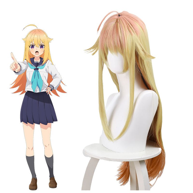 My Deer Friend Nokotan Torako Koshi Koshitan Yellow Long Cosplay Wig ...