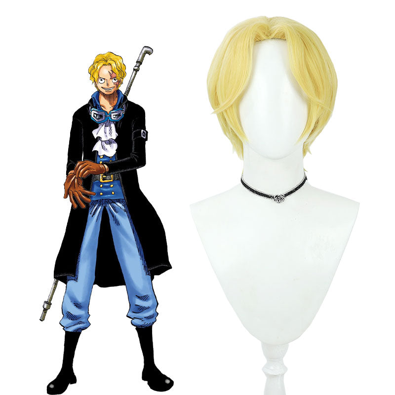 ONE PIECE Sabo Short Blonde Cosplay Wig – lemailwig