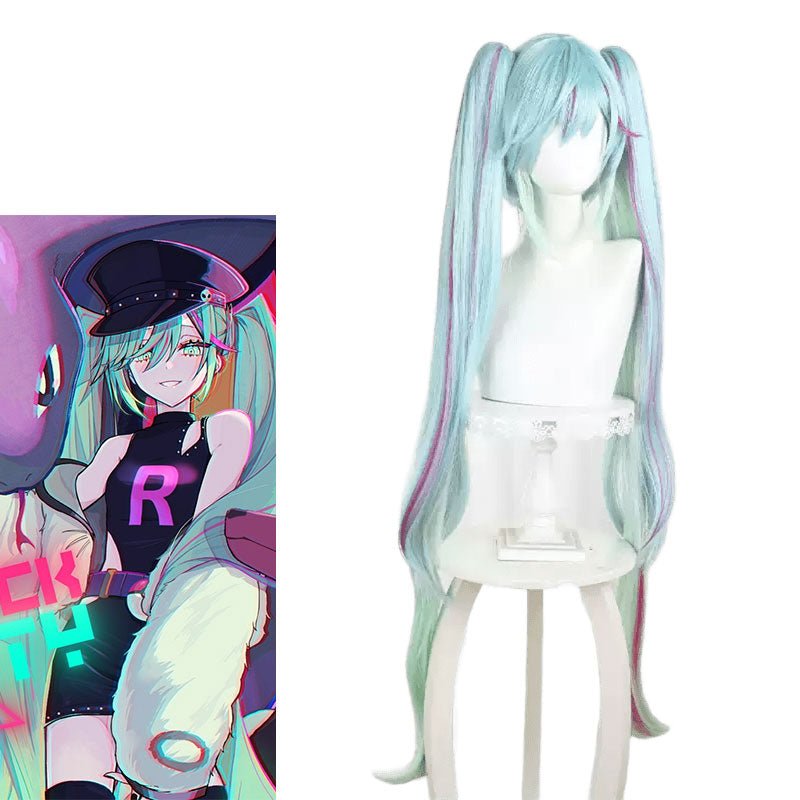 Party Rock Eternity Miku Pokemon Miku Cosplay Wig – lemailwigs
