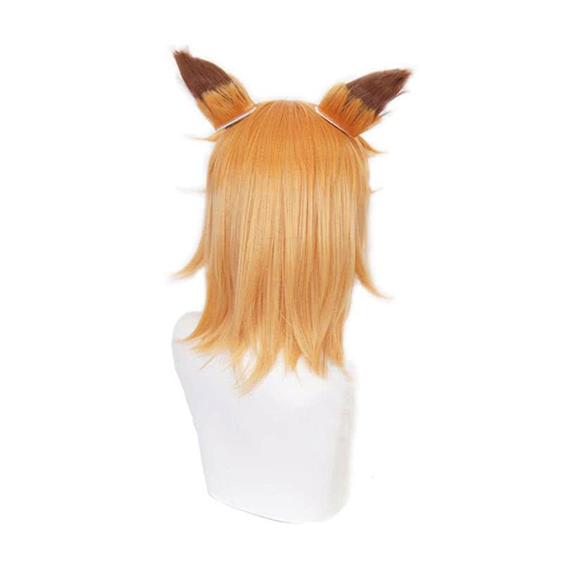 Sewayaki Kitsune no Senko-san Senko-san Straight Blonde Cosplay Wigs ...